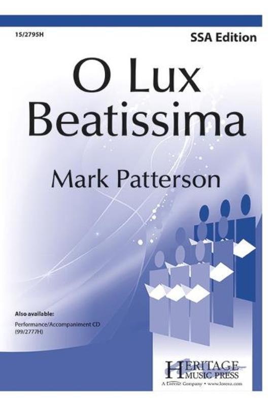 O Lux Beatissima - SSA Vocal Sheet Music – Music2u.com.au