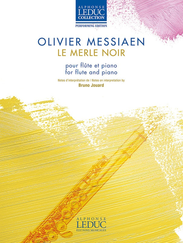 Messiaen - Le Merle Noir For Flute/Piano – Music2u.com.au