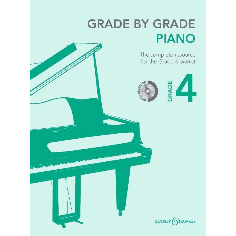 Grade By Grade Piano Grade 4 Book/Cd – Music2u.com.au