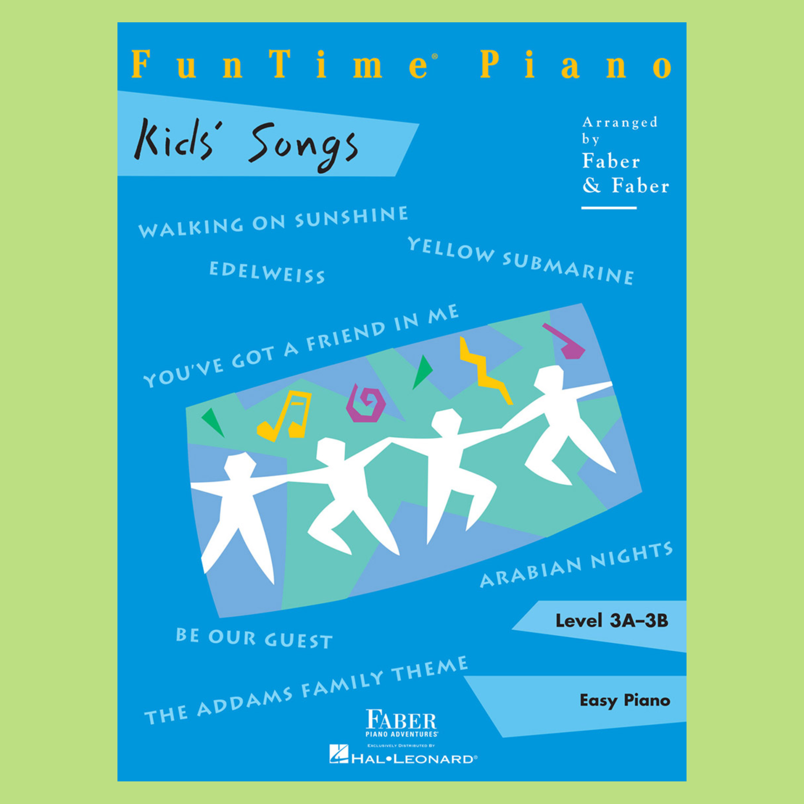 Faber Piano Adventures: FunTime Piano Kid's Songs Level 3A-3B Book ...