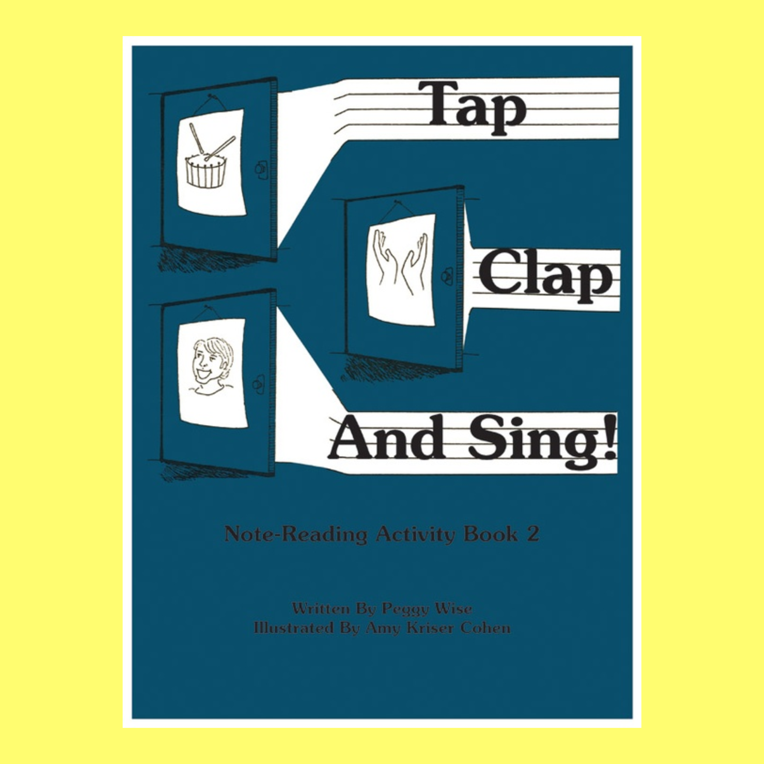 Tap Clap And Sing - Note Reading Activity Book 2 – Music2u.com.au