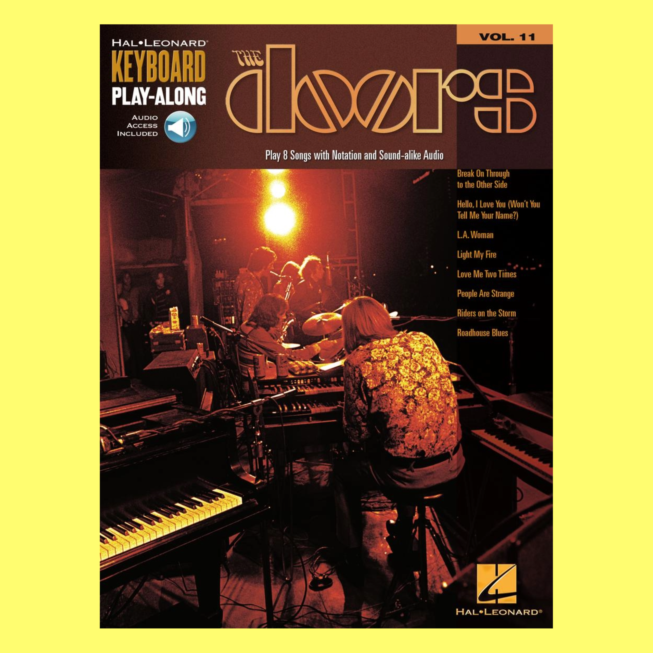 The Doors - Keyboard Play Along Volume 11 Book/Ola – Music2u.com.au