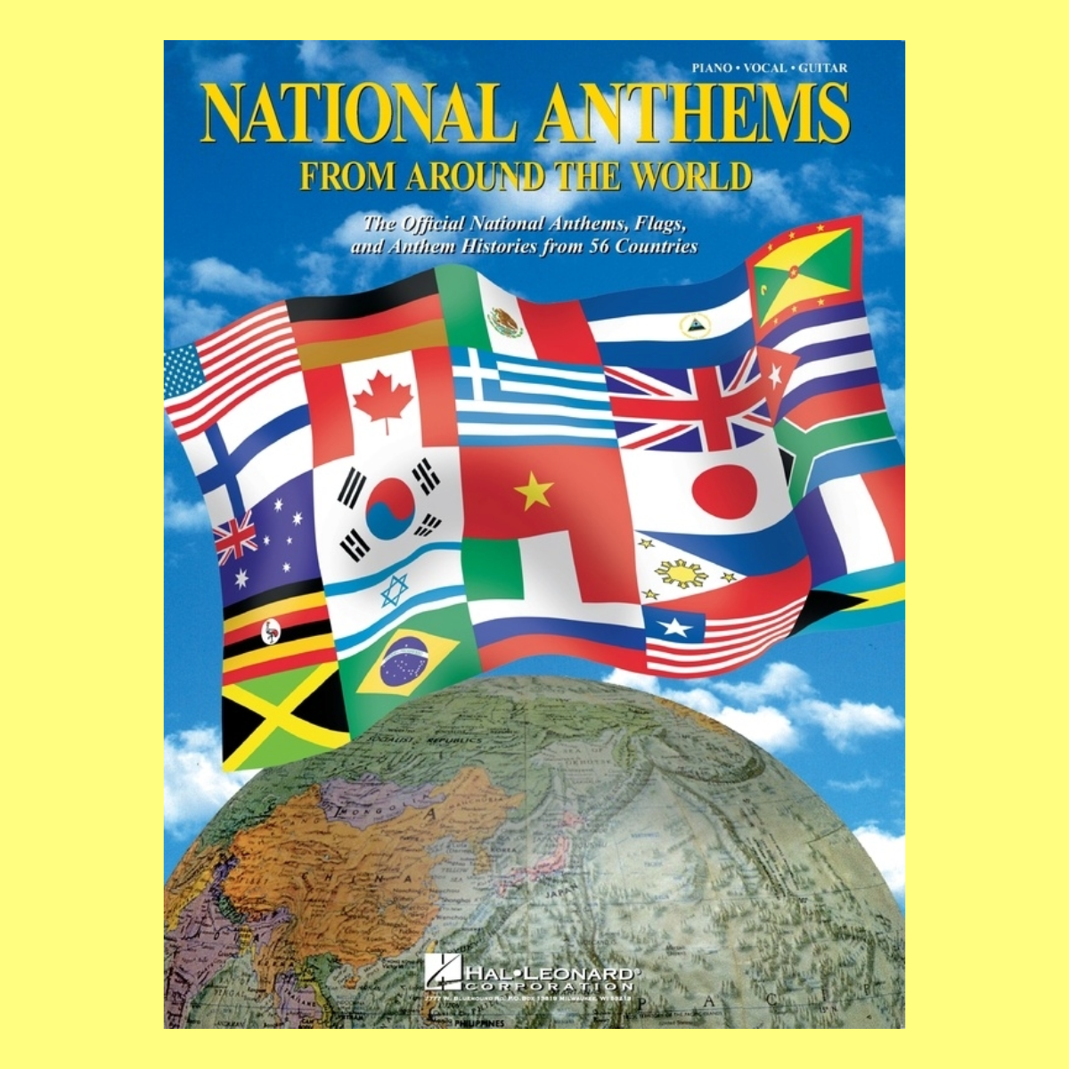 National Anthems from Around the World for Piano/Vocal/Guitar – Music2u ...