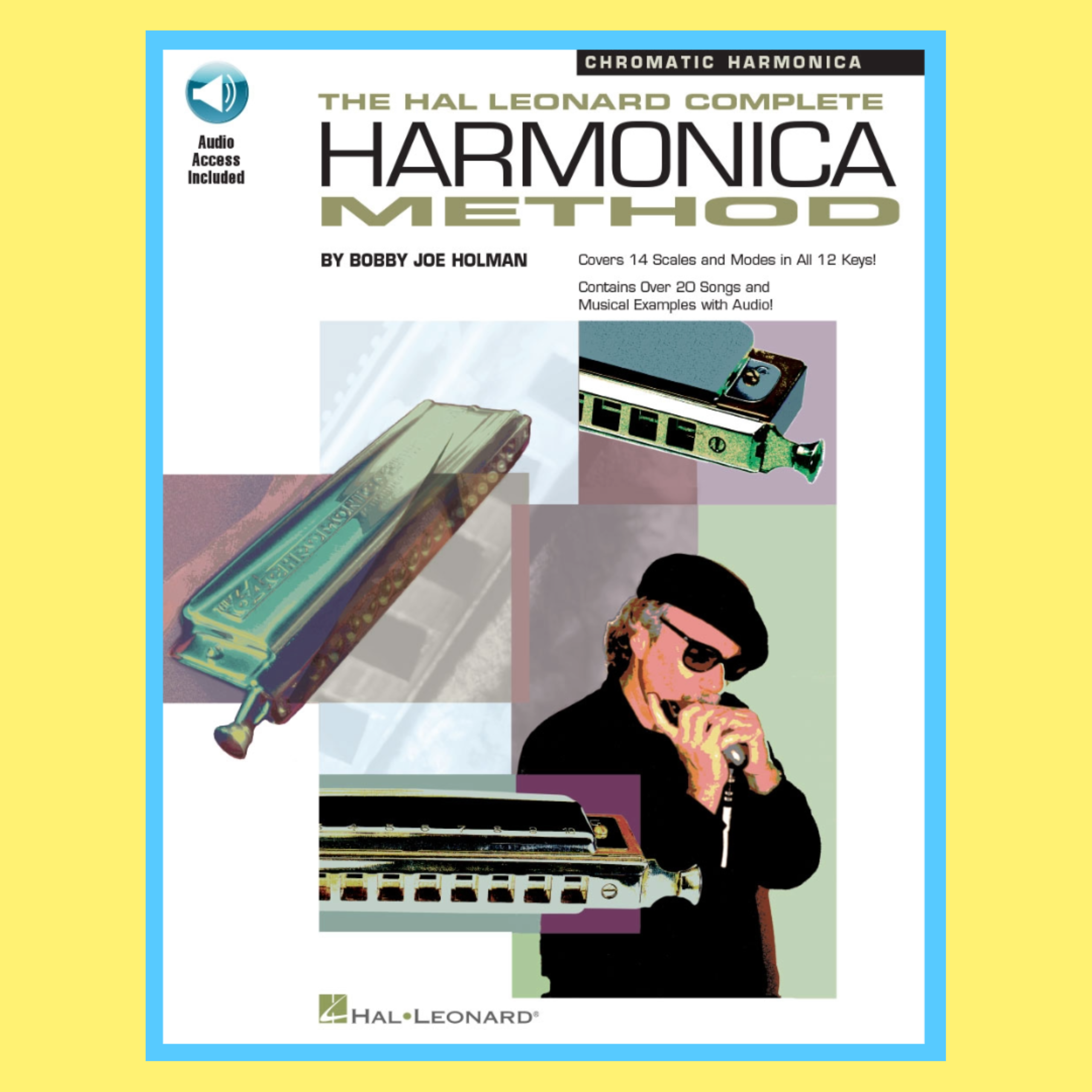 The Hal Leonard Complete Chromatic Harmonica Method Book/Online Audio – Music2u.com.au