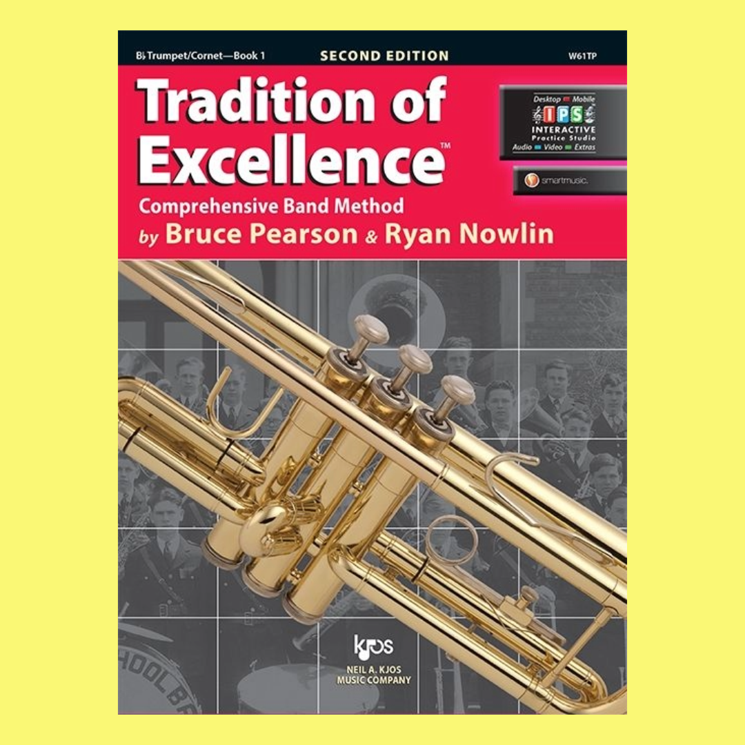 Tradition Of Excellence - Trumpet Book 1 with Online Media – Music2u.com.au