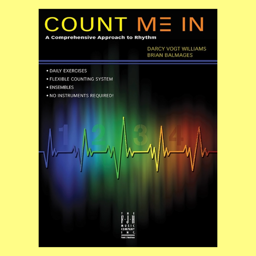 Count Me In A Comprehensive Approach To Rhythm Book – Music2u.com.au