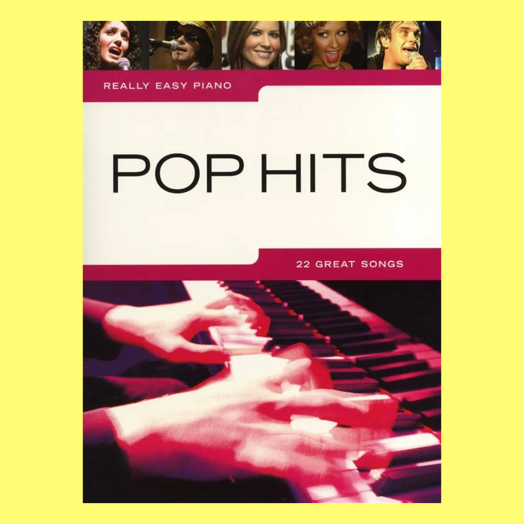 Pop Hits - Really Easy Piano Songbook – Music2u.com.au