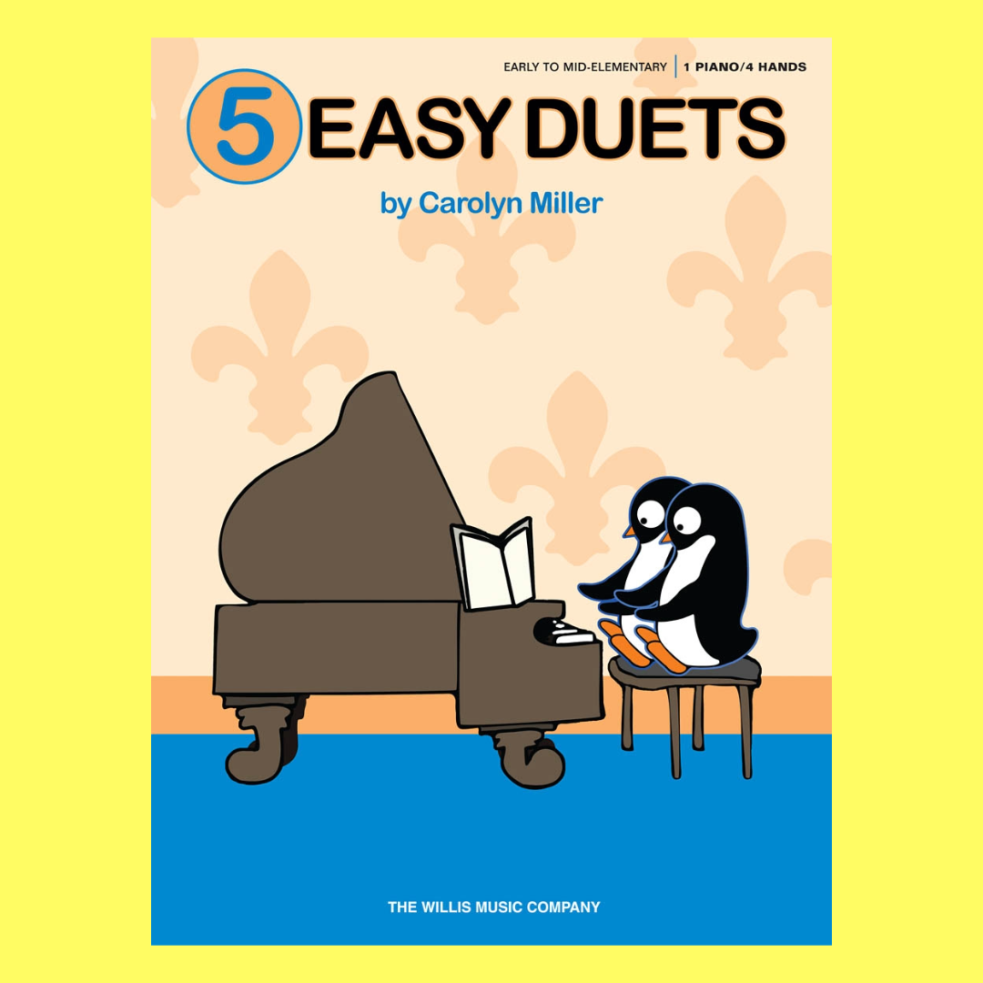 5 Easy Duets For Piano Book – Music2u.com.au