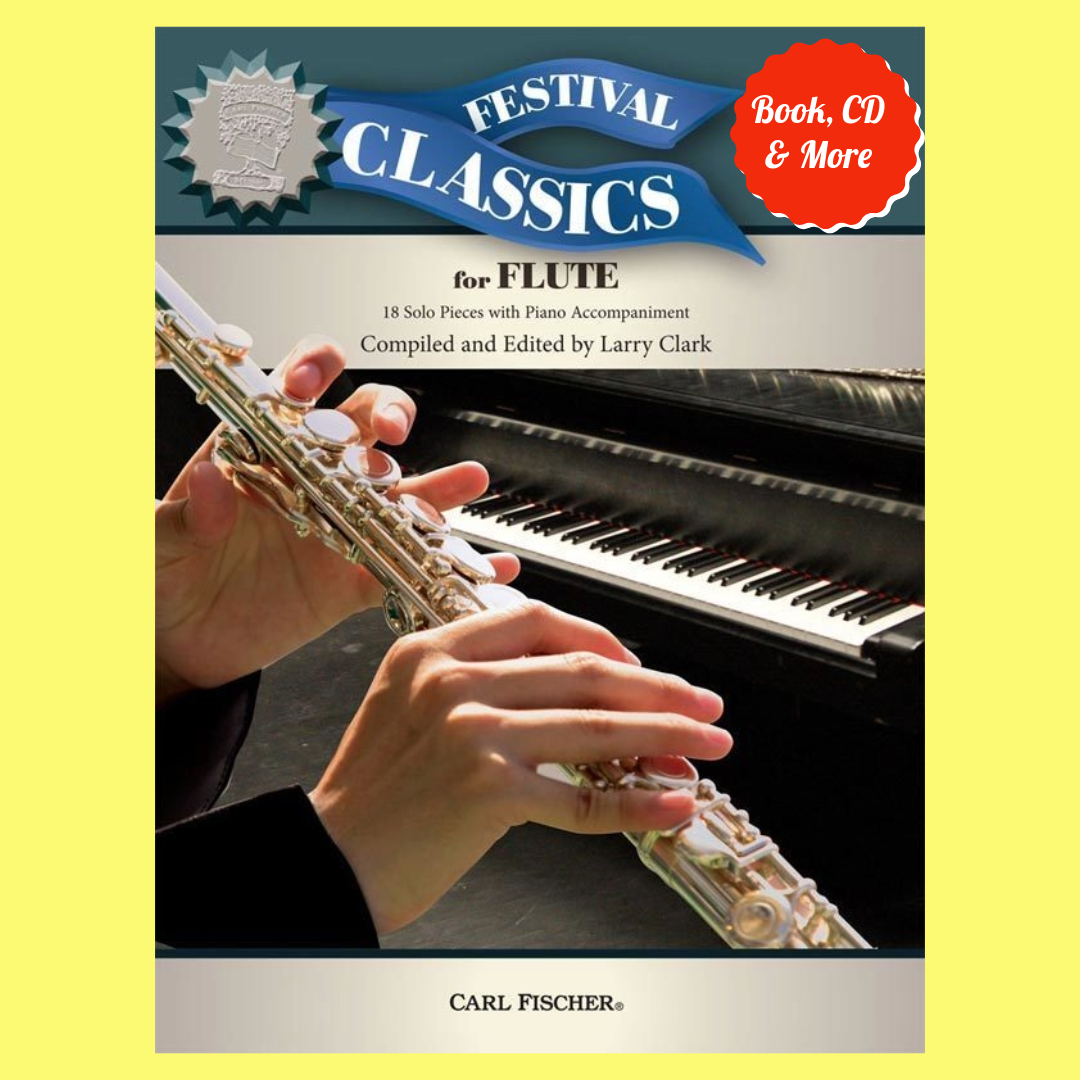 Festival Classics For Flute Book/CD-Rom – Music2u.com.au