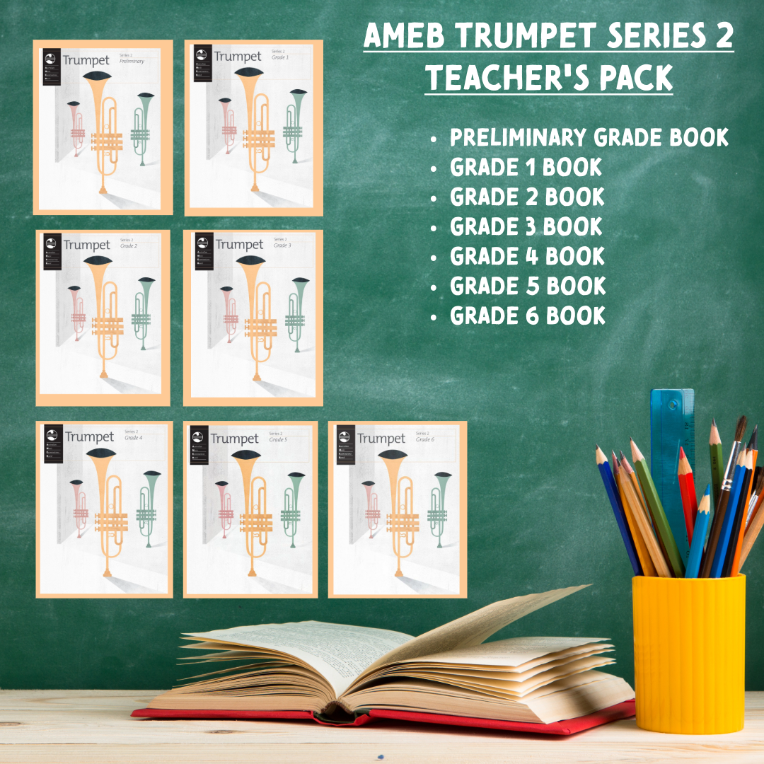 AMEB Trumpet Series 2 - Teacher's Pack B (Preliminary - Grade 6) - 7 B ...