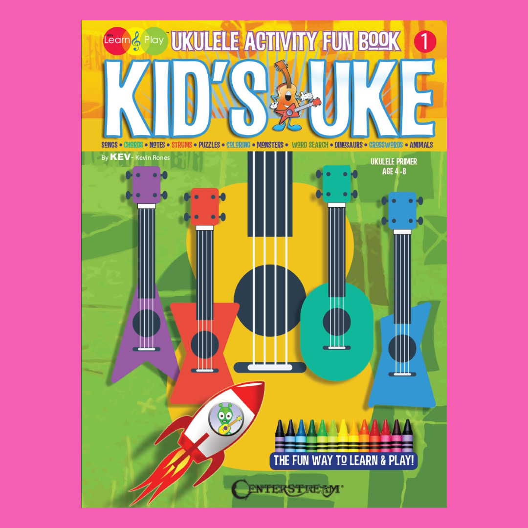 Kids Uke - Ukulele Activity Fun Book – Music2u.com.au
