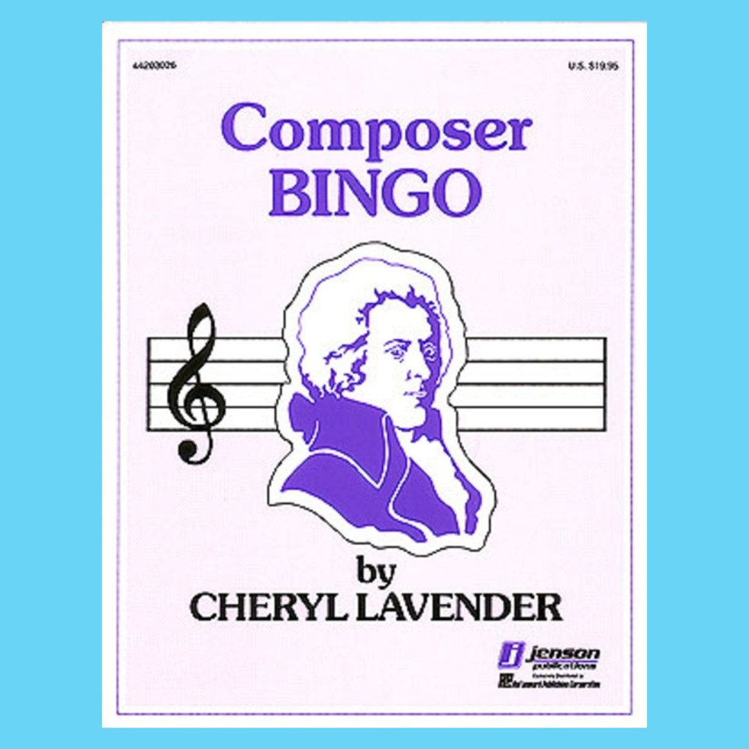 Composer Bingo Game - Flash Cards (Classroom Kit) – Music2u.com.au