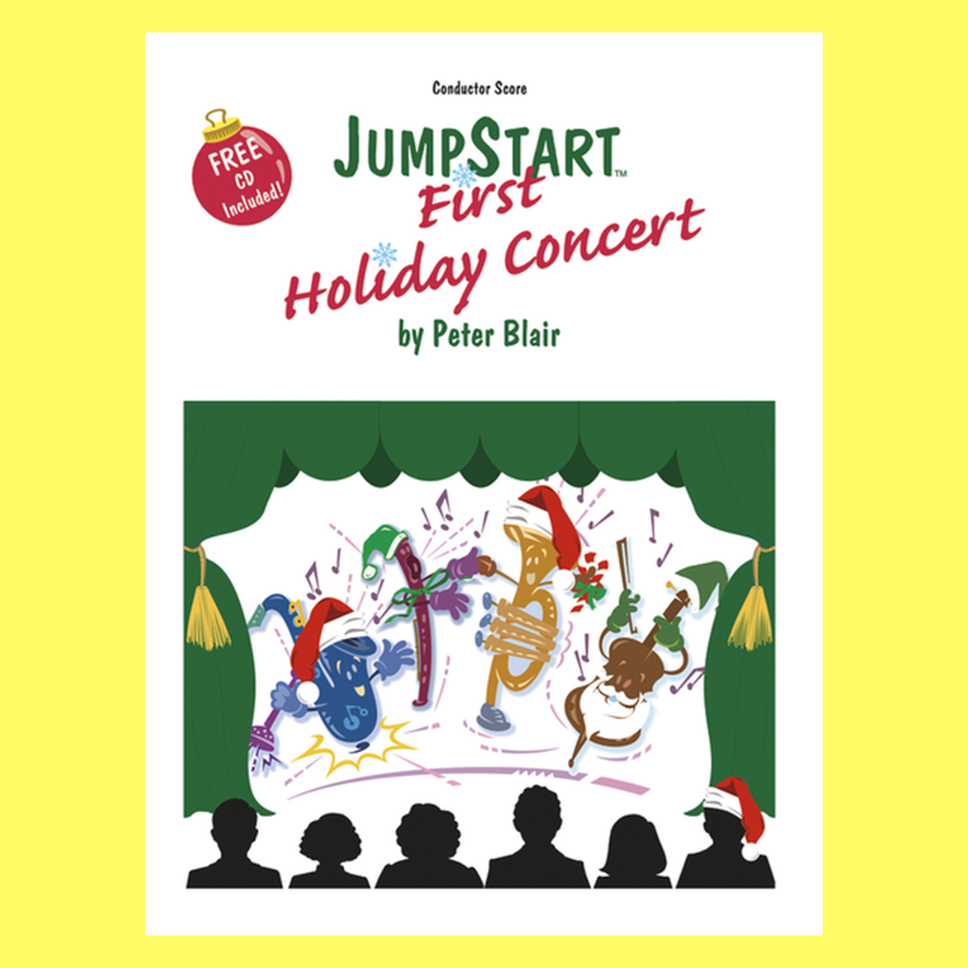 Jumpstart First Holiday Concert Conductor Score With CD – Music2u.com.au