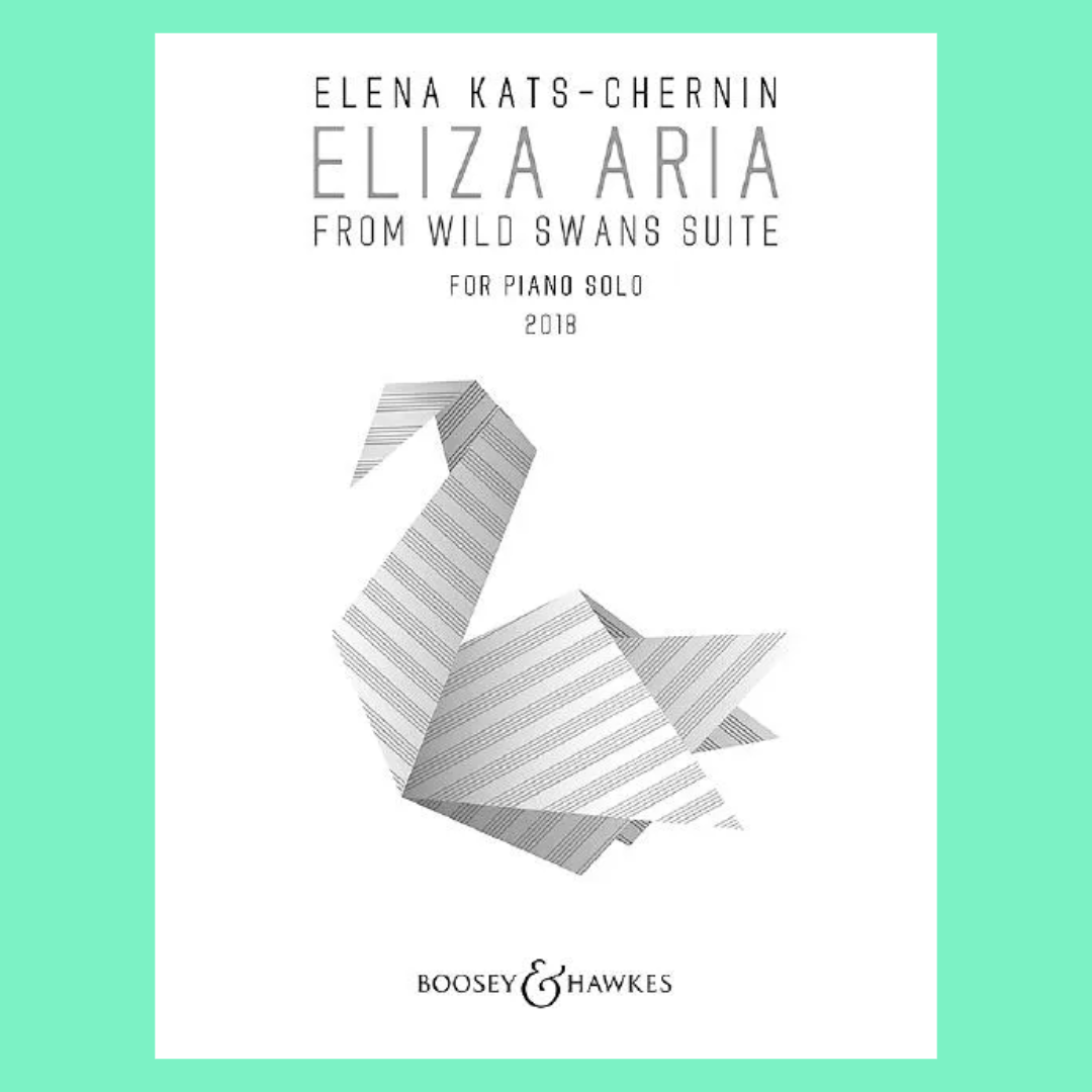 Elena Kats-Chernin: Eliza Aria from Wild Swans Suite Piano Solo Sheet – Music2u.com.au