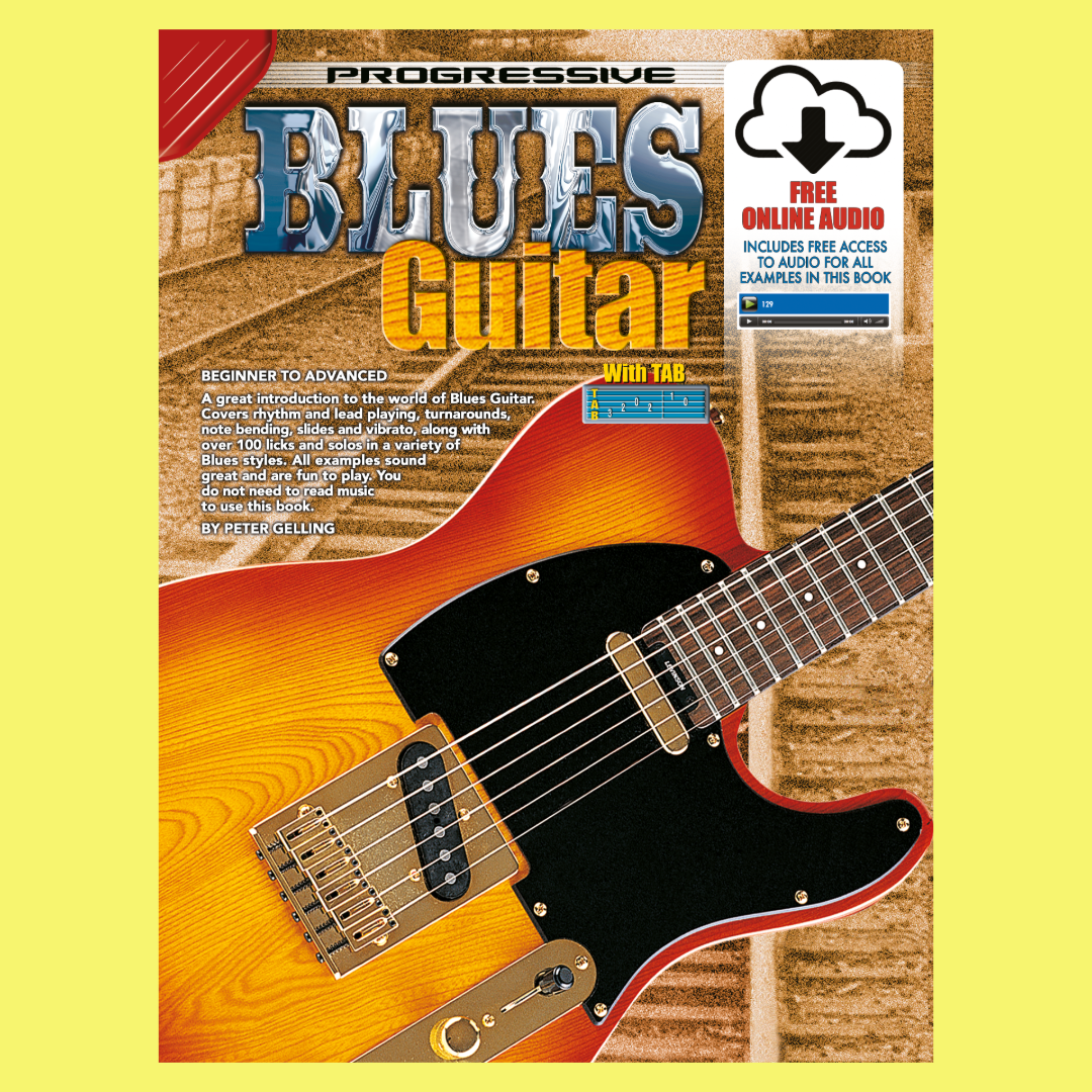 Progressive Blues Guitar Book/Ola – Music2u.com.au