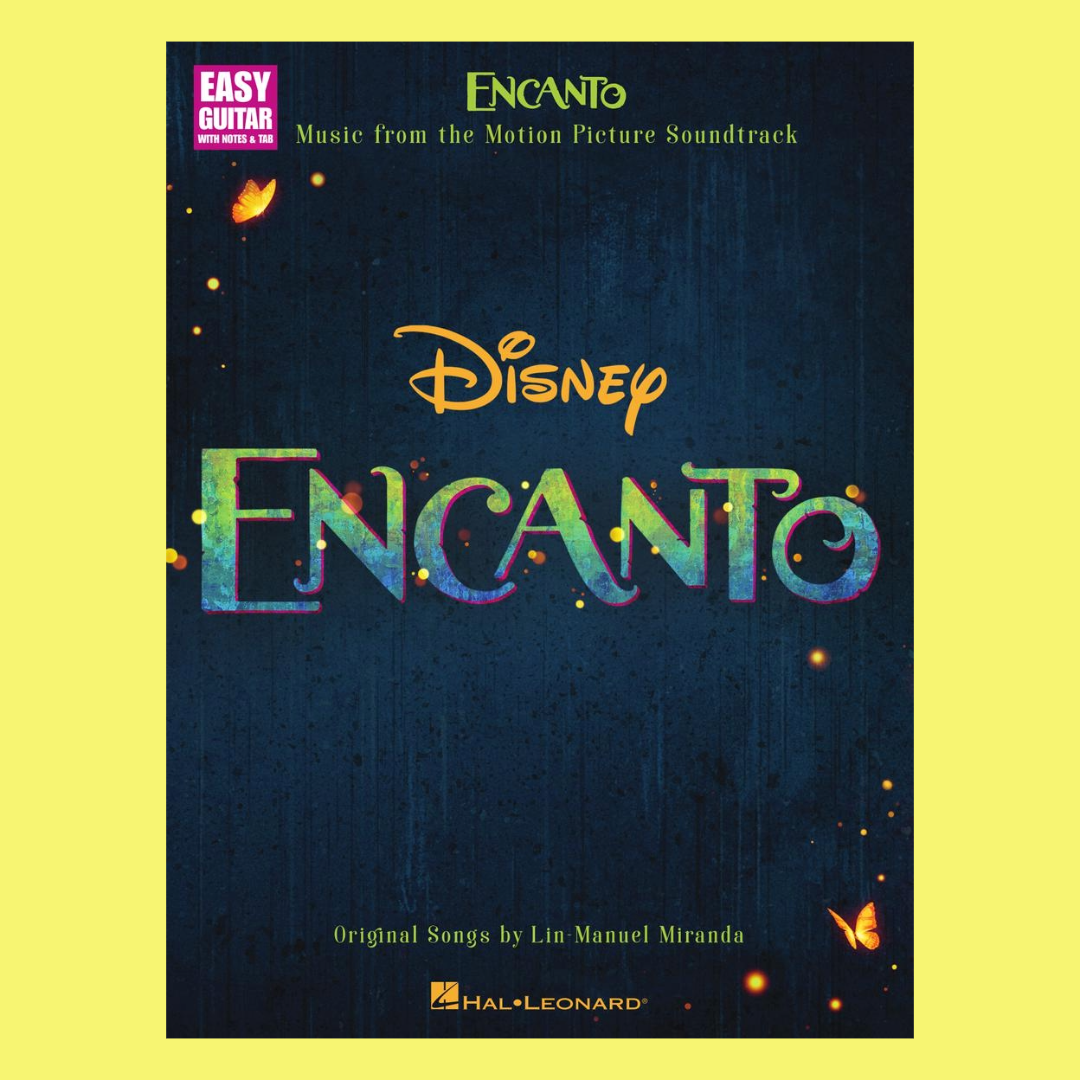 Encanto Movie Soundtrack Easy Guitar With Notes & Tab Book – Music2u.com.au