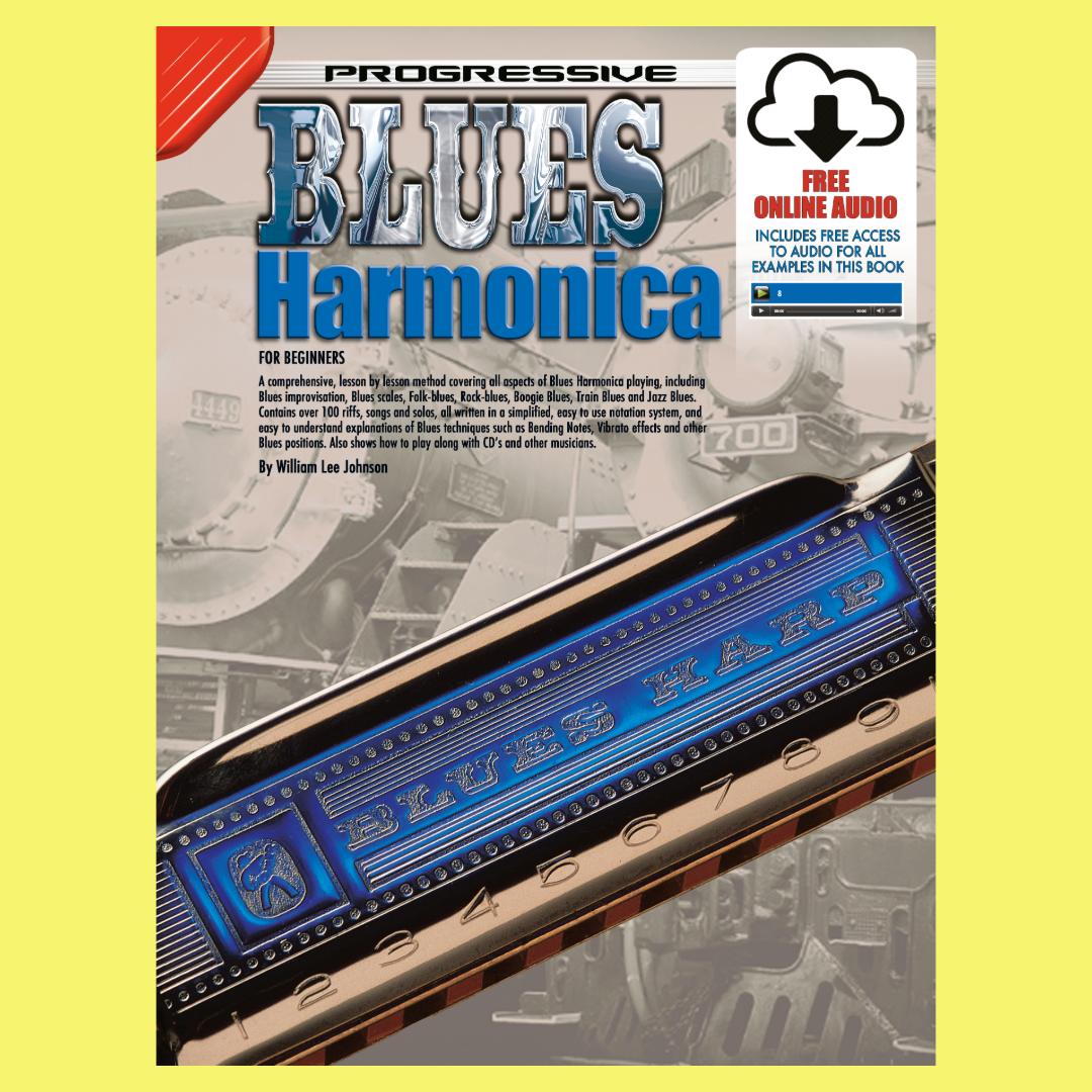 Progressive Blues Harmonica Book/Online Audio – Music2u.com.au