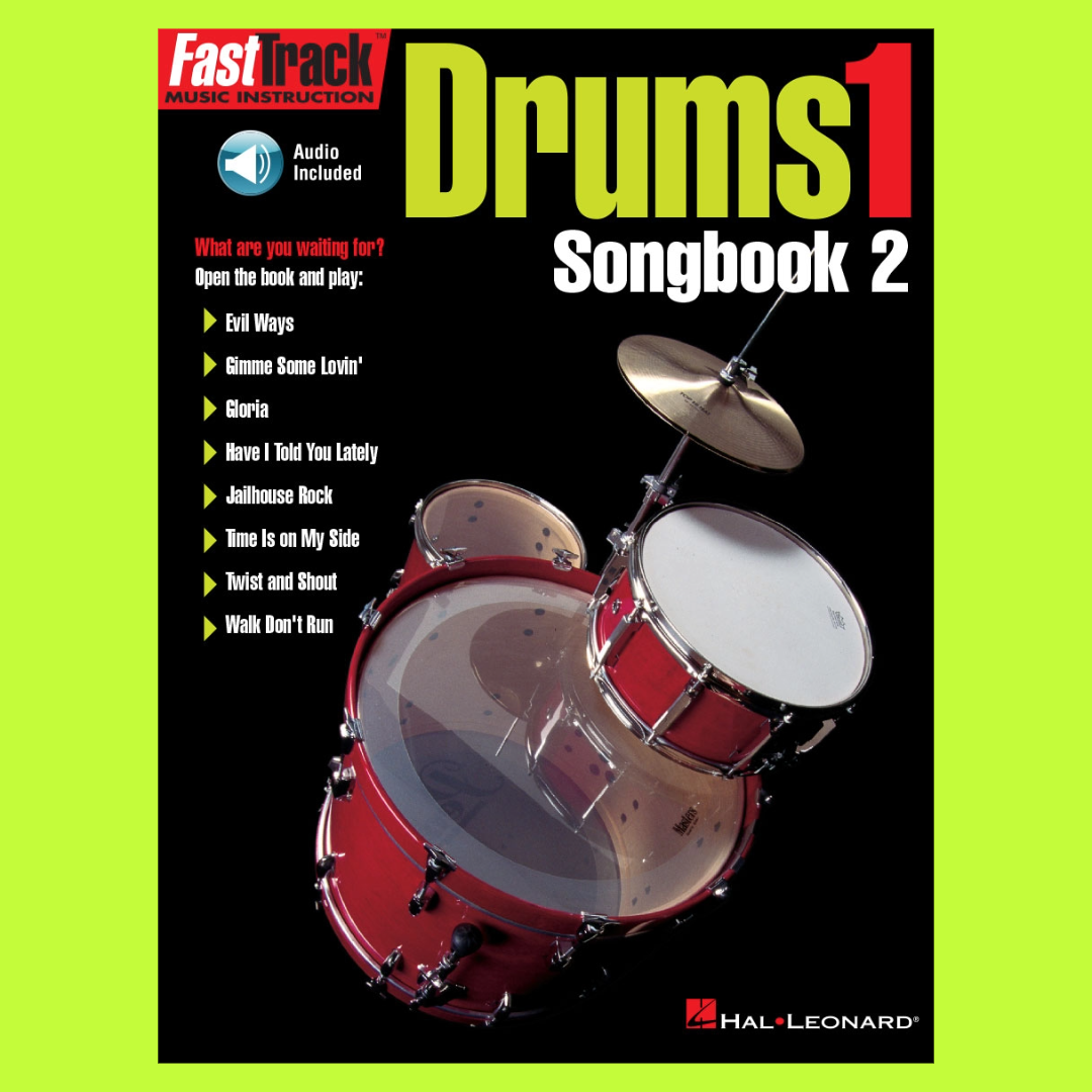 FastTrack Drums - Songbook 2: Level 1 Instruction Book – Music2u.com.au