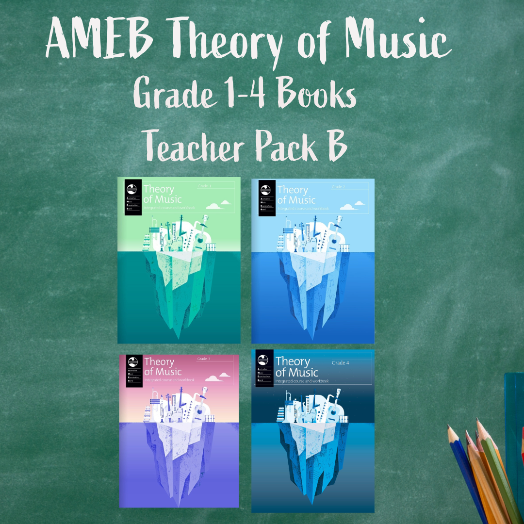 AMEB Theory of Music - Teacher Pack B (Grade 1-4 Books) – Music2u.com.au