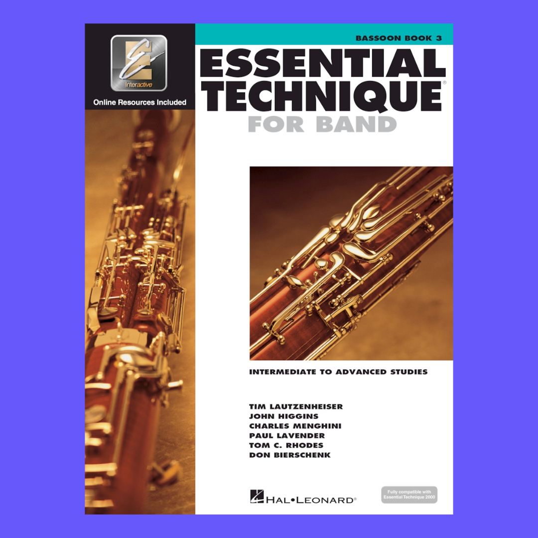 Essential Technique For Band - Book 3 Bassoon (Book/ EEi Media ...