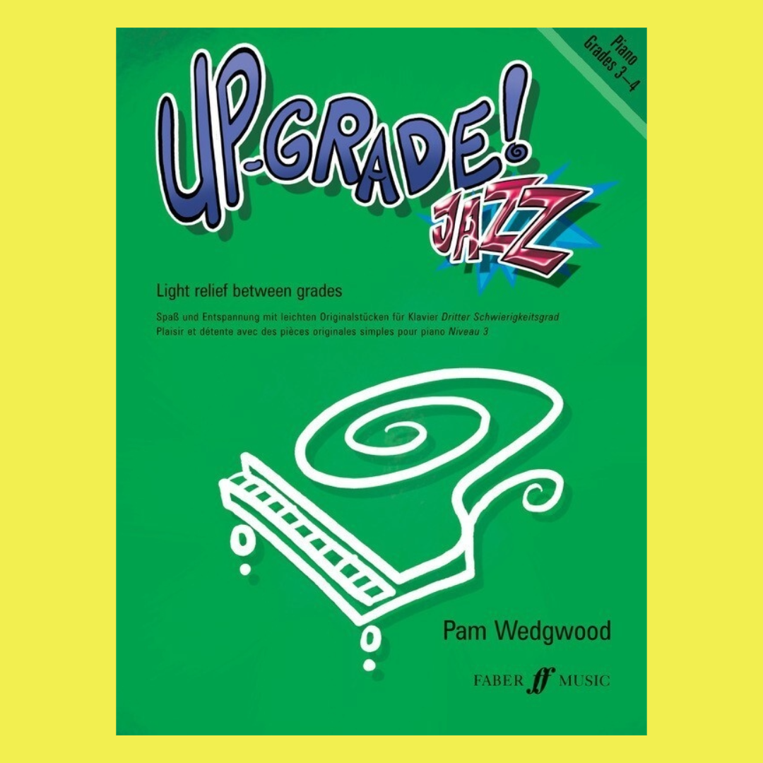 Up Grade Jazz - Piano Grade 3-4 Book – Music2u.com.au