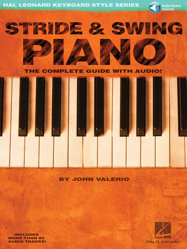 Stride And Swing Piano Keyboard Style Book/Online Audio – Music2u.com.au