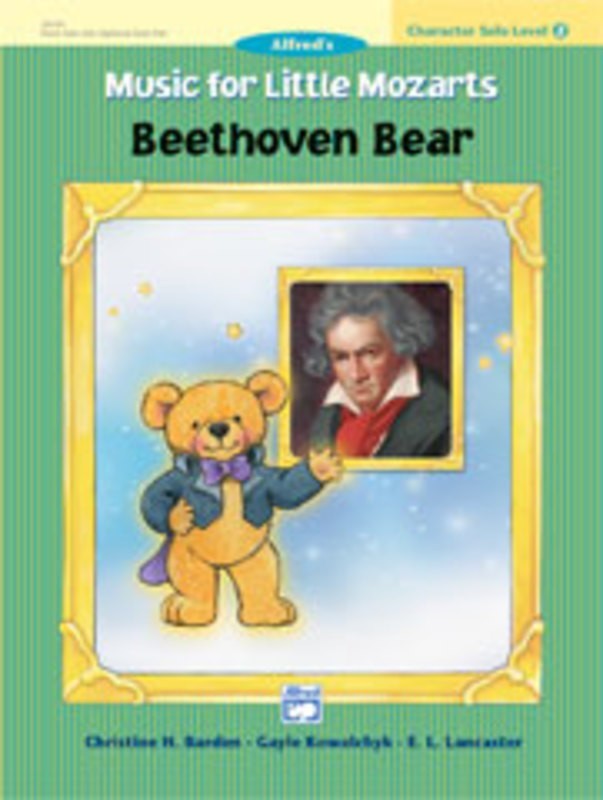 Music For Little Mozarts - Beethoven Bear Character Solo Sheet Music ...