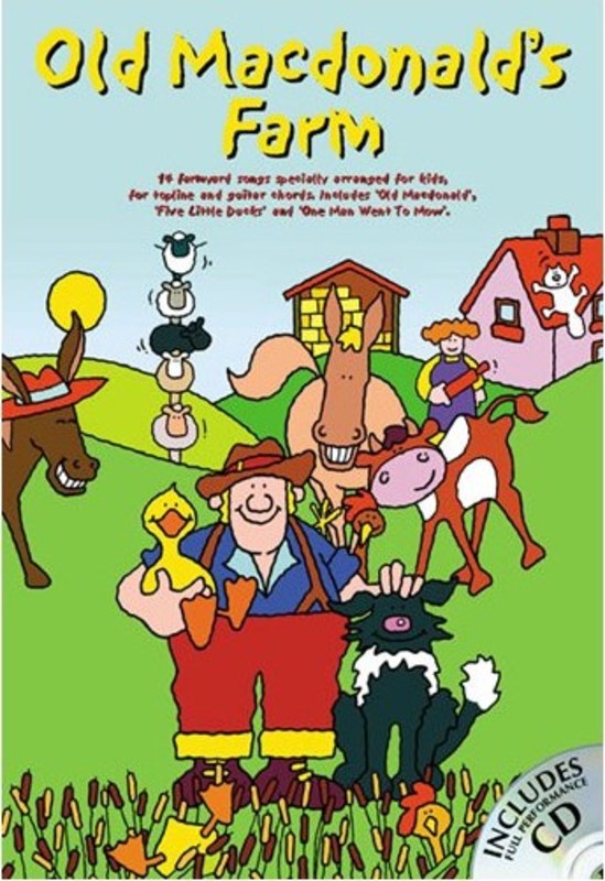 Old MaCDonalds Farm 14 Songs Voc/Ch Book/CD – Music2u.com.au
