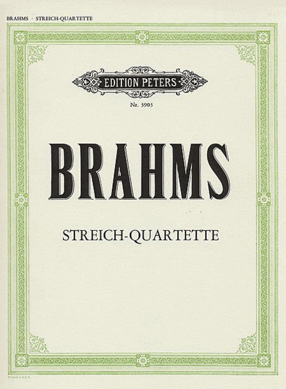 Brahms - Complete String Quartets – Music2u.com.au