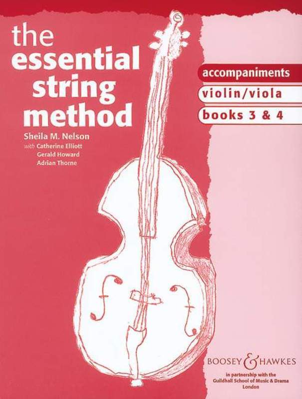 Essential String Method Violin/Viola Books 3 & 4 Piano Accomp – Music2u ...