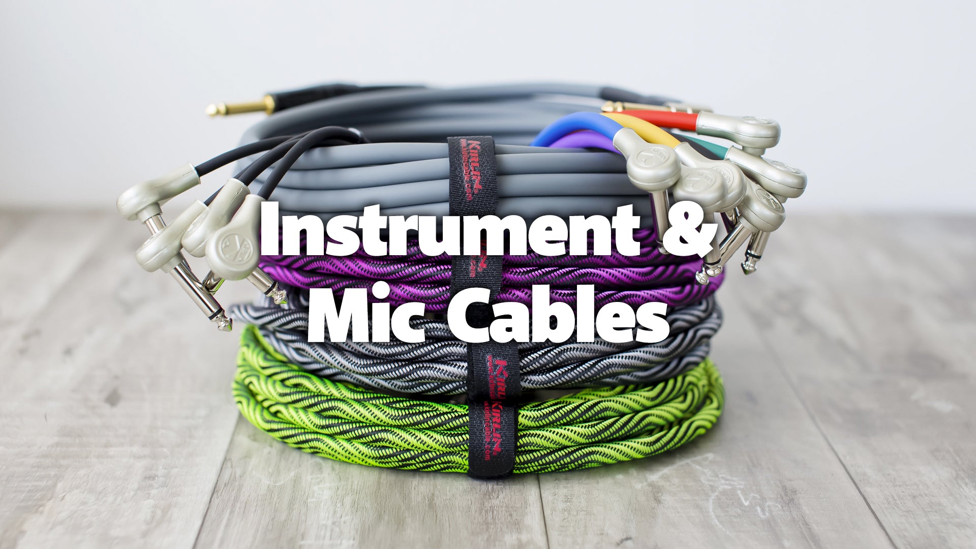 Instrument & Mic Cables – Music2u.com.au