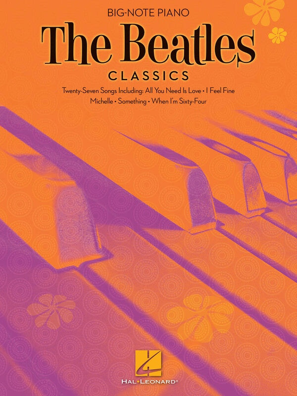 Beatles Classics Big Note Piano – Music2u.com.au