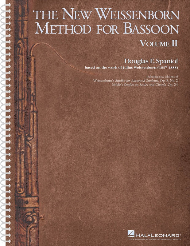 New Weissenborn Method For Bassoon Volume 2 – Music2u.com.au