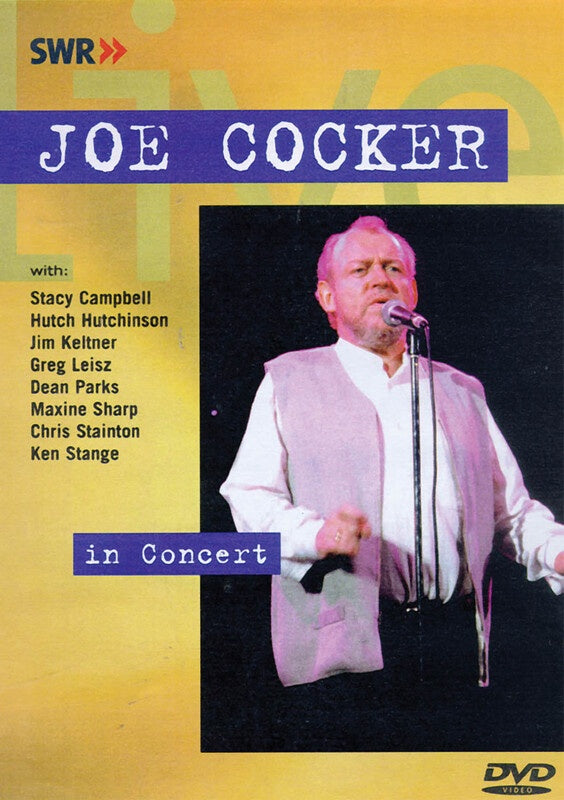 Joe Cocker In Concert DVD – Music2u.com.au