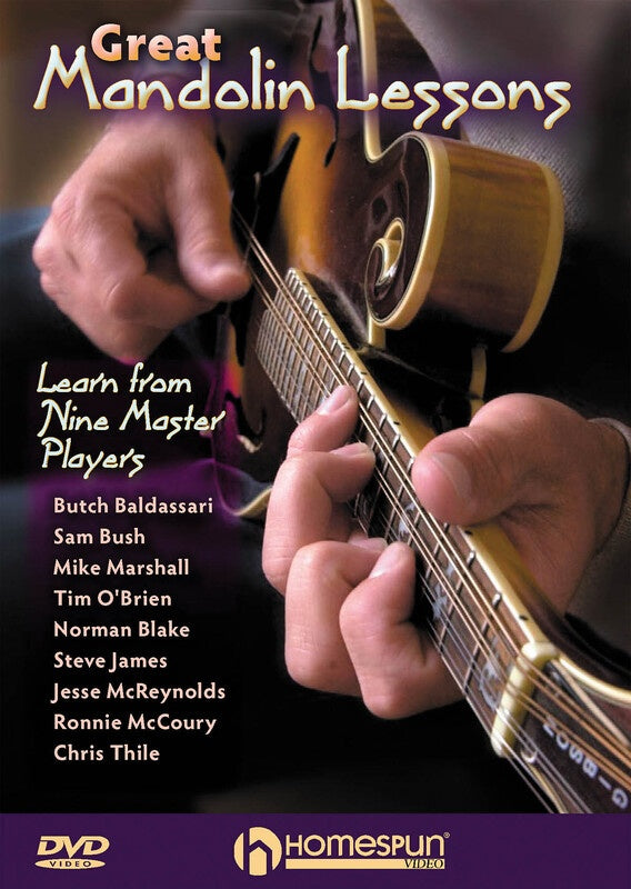 Great Mandolin Lessons DVD – Music2u.com.au