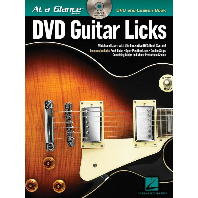 Guitar Licks Book and DVD: Learn at a Glance! – Music2u.com.au