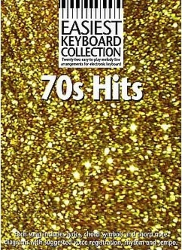 Easiest Keyboard Coll 70S Hits – Music2u.com.au