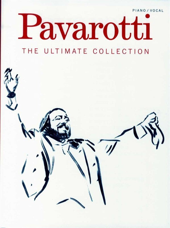 Pavarotti - The Ultimate Collection Voice/Piano – Music2u.com.au