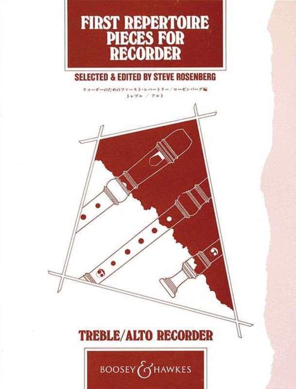 First Repertoire Pieces For Treble Recorder – Music2u.com.au