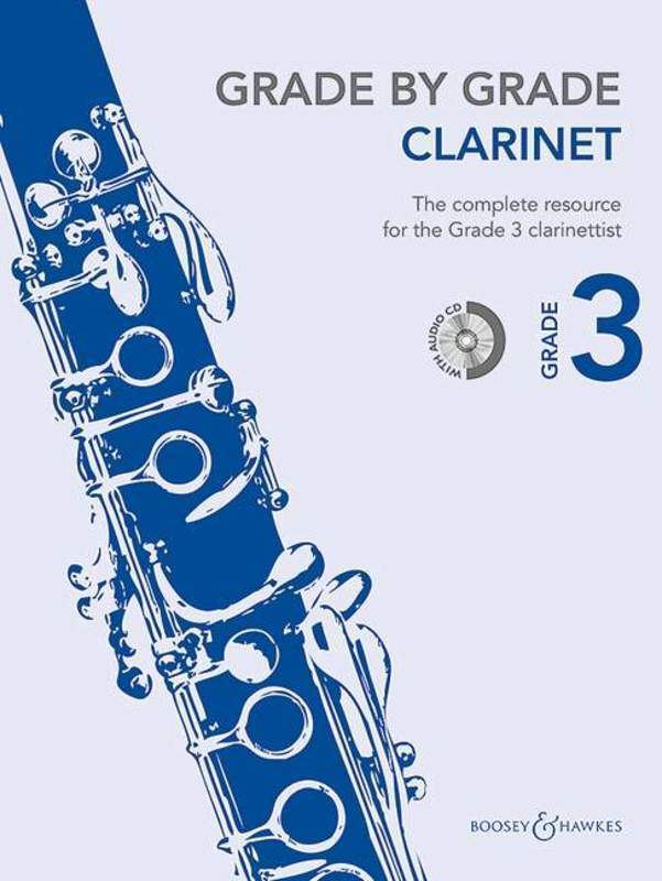 Grade By Grade Clarinet Grade 3 Book/CD – Music2u.com.au