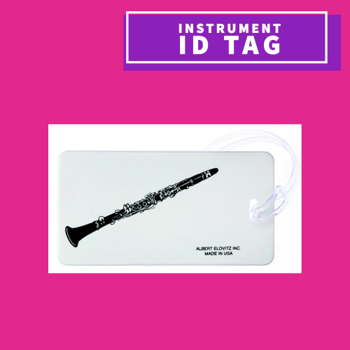 Instrument ID Tag - Clarinet – Music2u.com.au