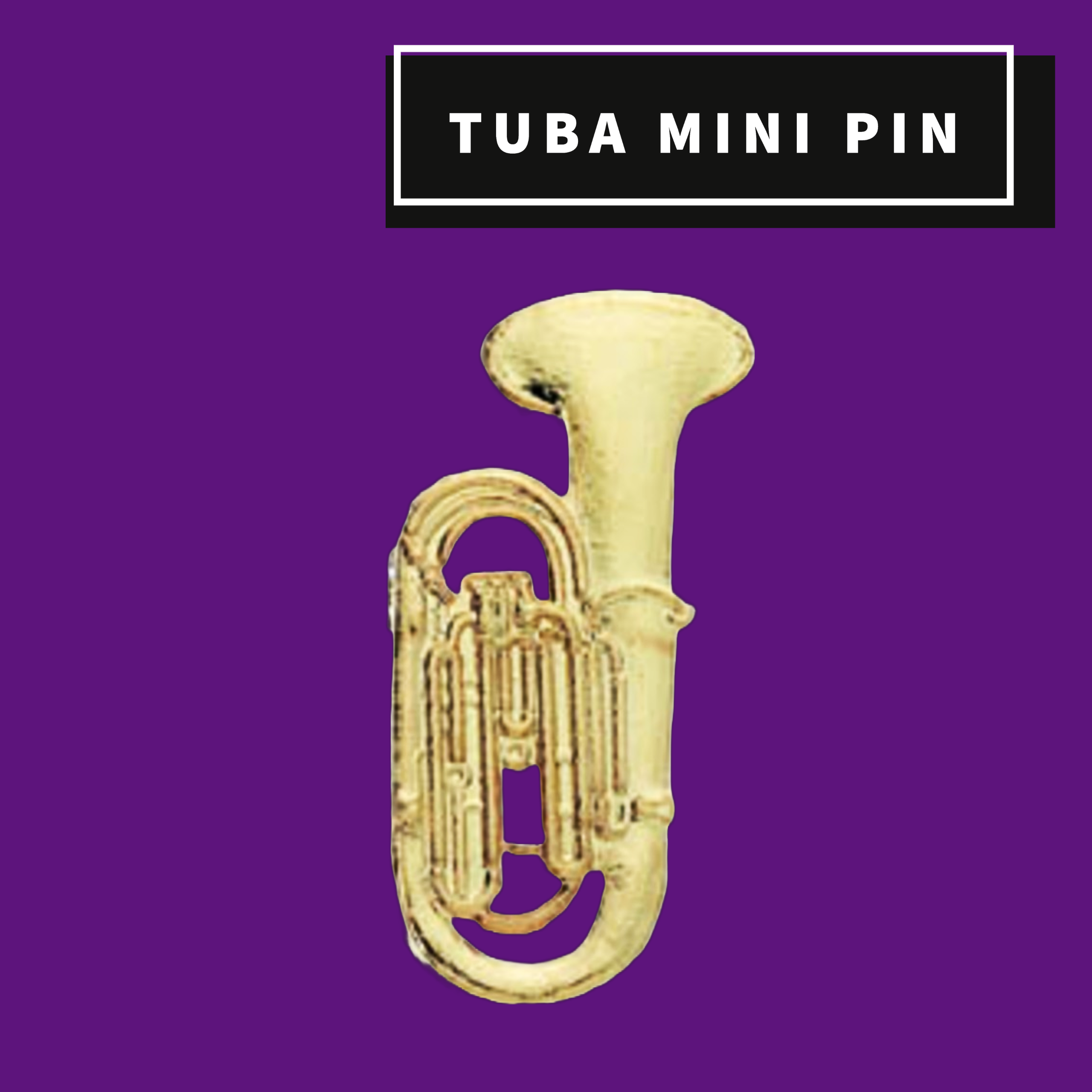 Tuba Mini Pin – Music2u.com.au