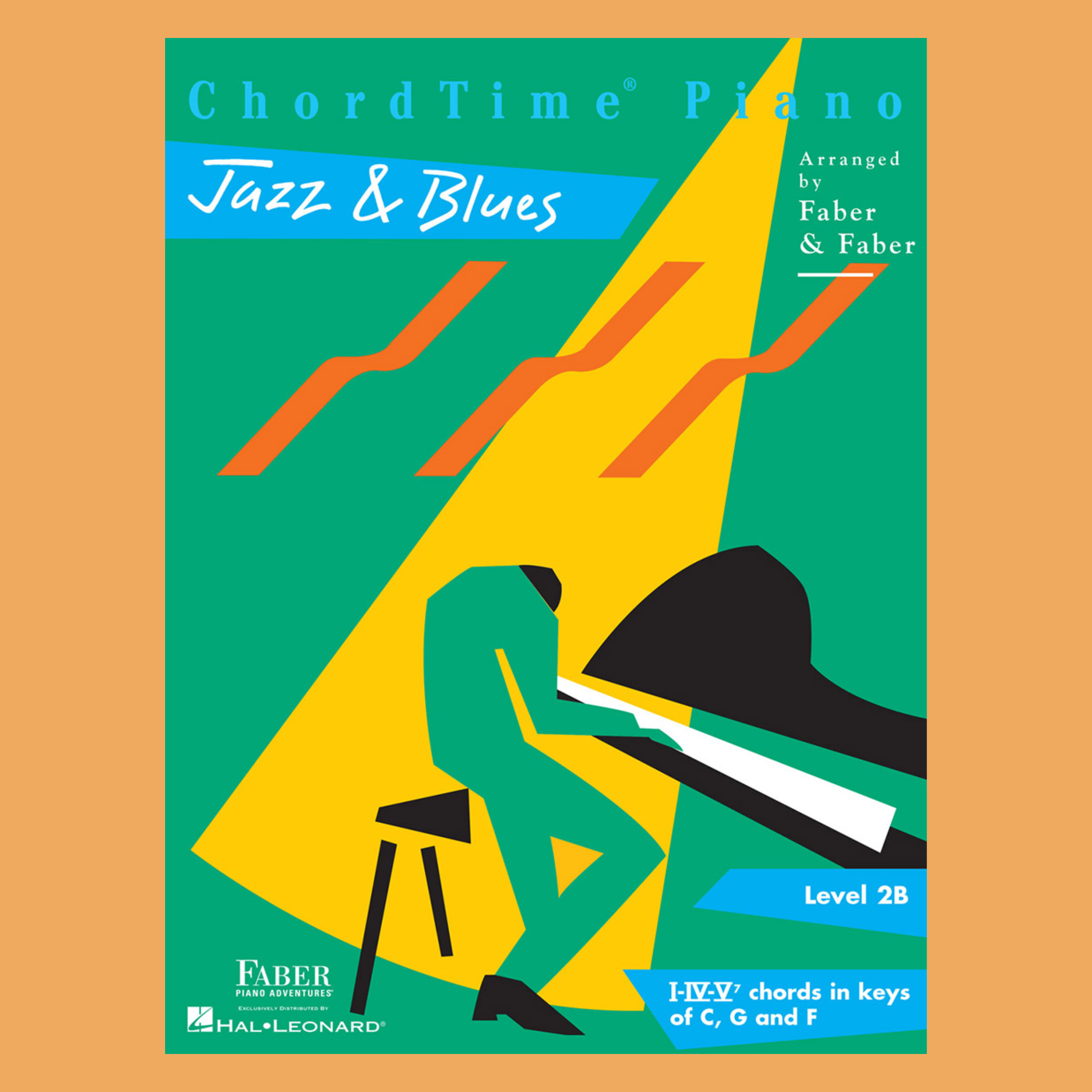 Faber Piano Adventures: ChordTime Piano Jazz & Blues Level 2B Book ...