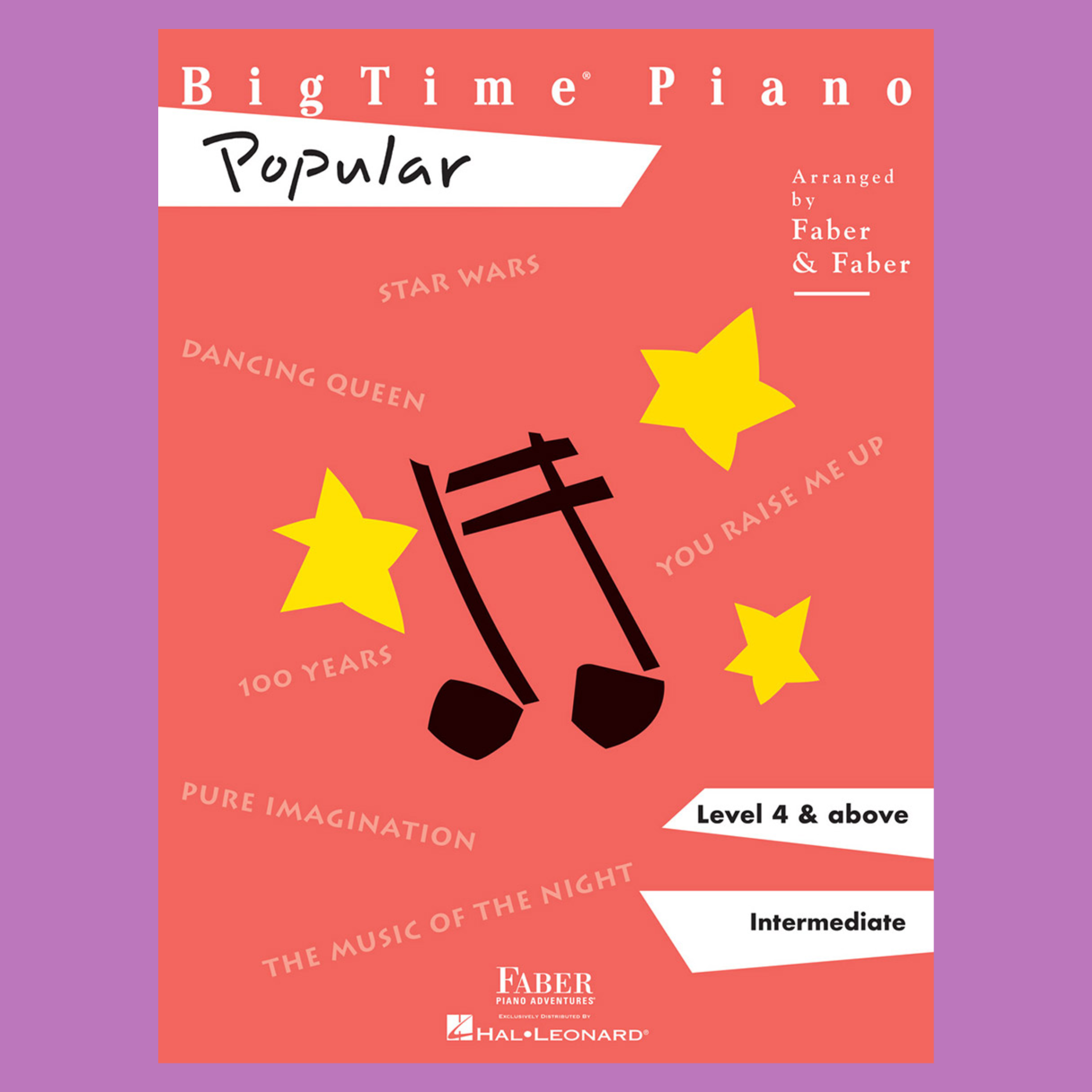 Faber Piano Adventures: BigTime Popular Piano Level 4 Book (11 Popular ...