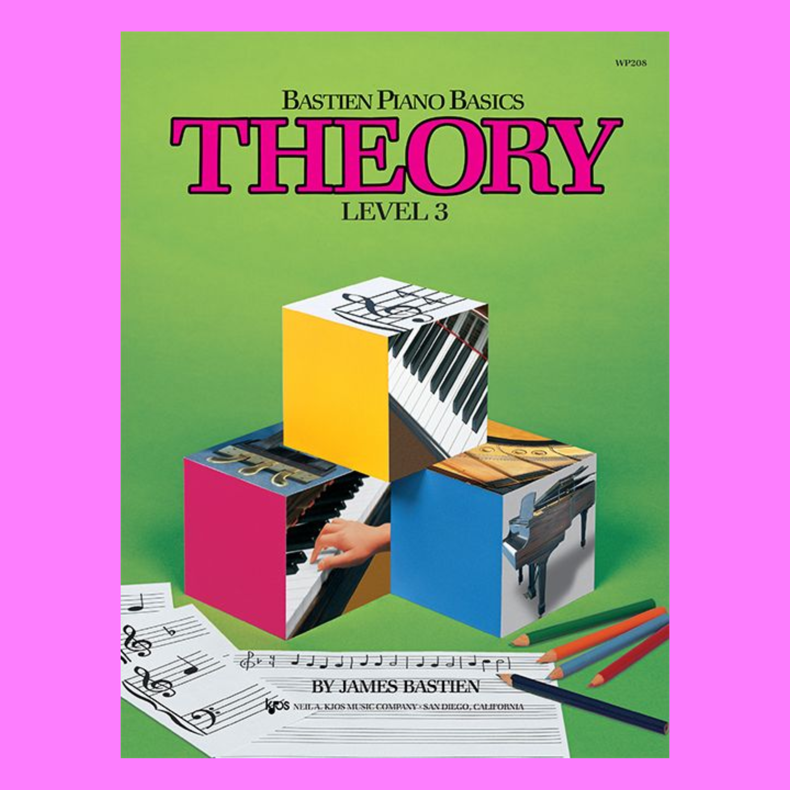 Bastien Piano Basics - Theory Level 3 Book – Music2u.com.au