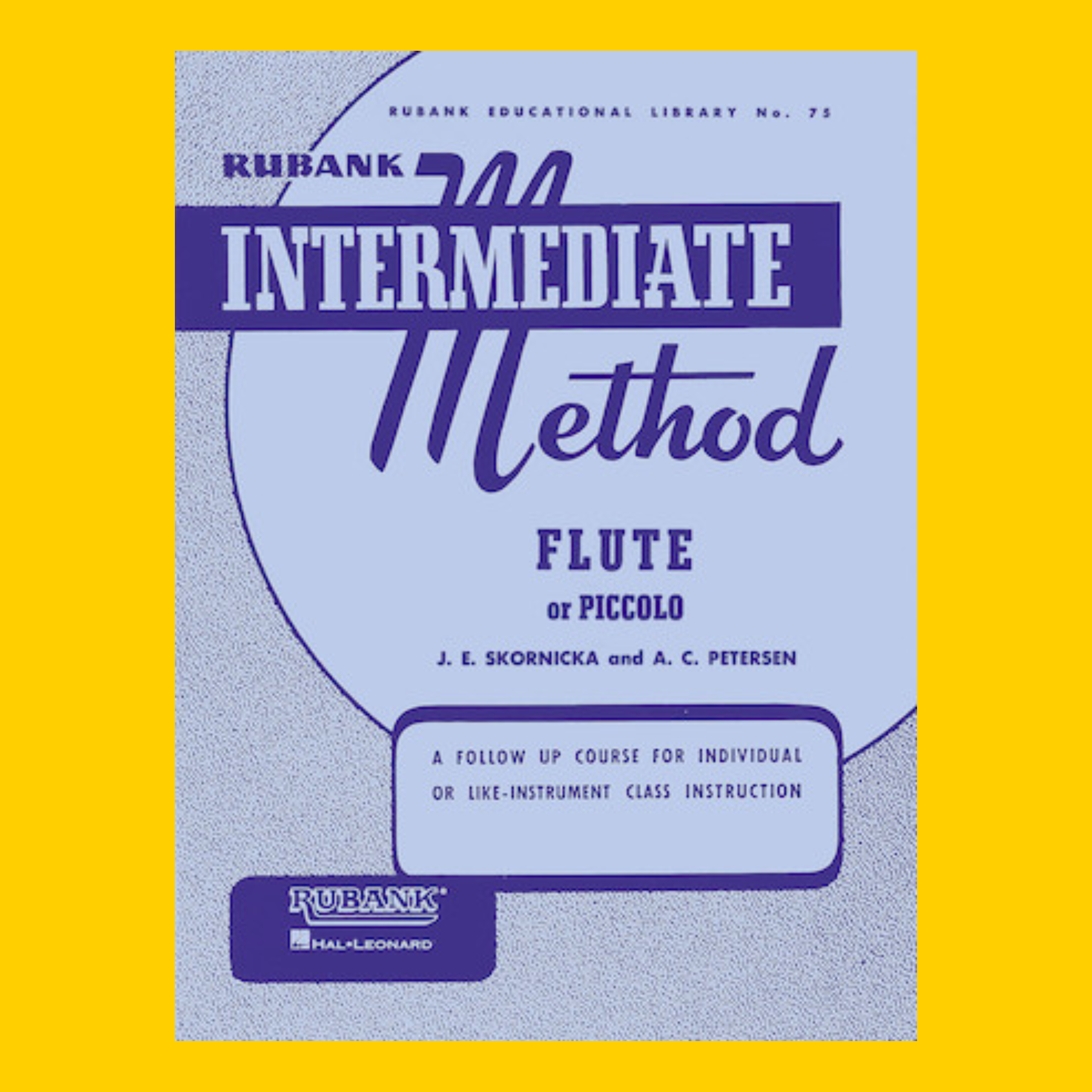 Rubank Intermediate Method - Flute/Piccolo Book – Music2u.com.au
