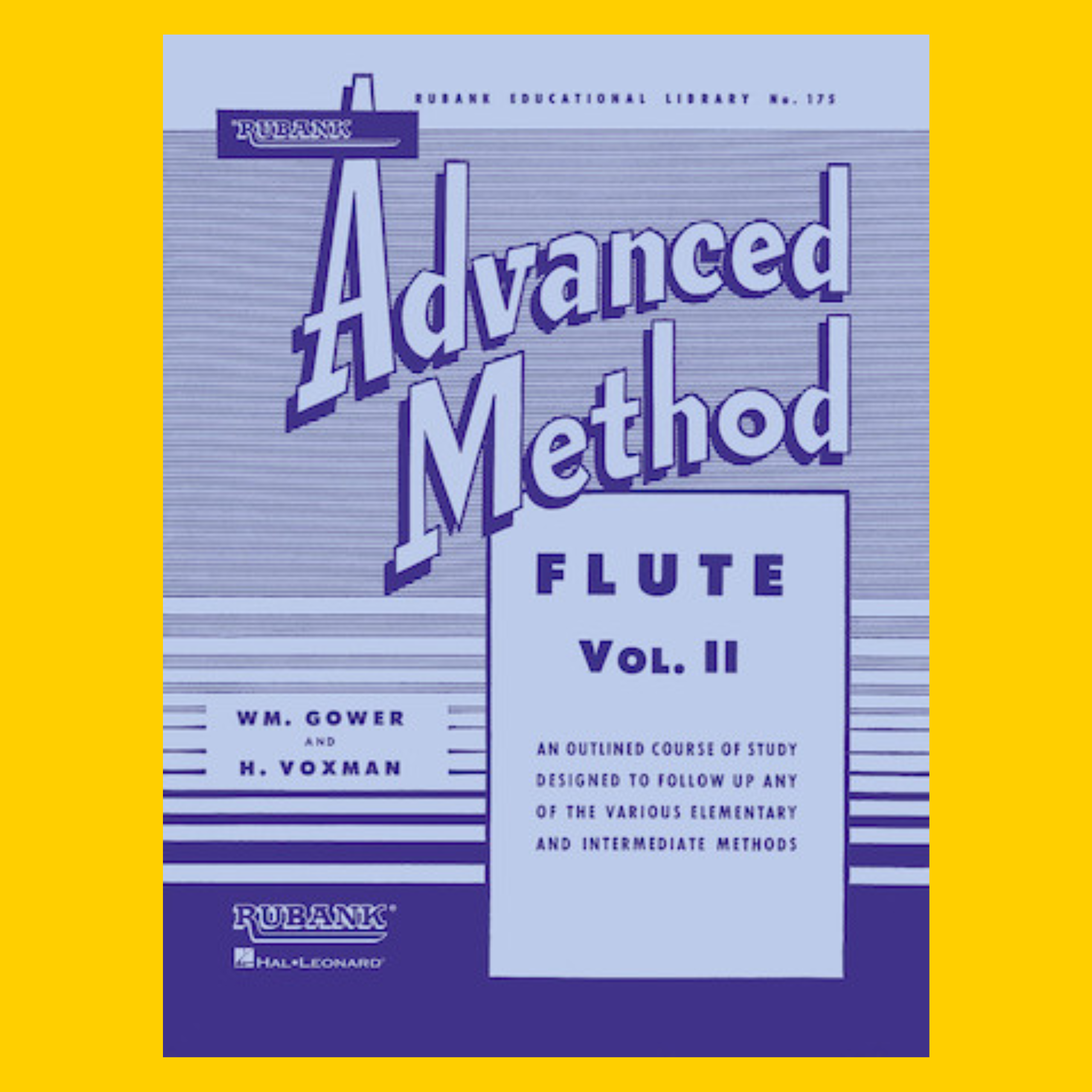 Rubank Advanced Method - Flute Volume 2 Book – Music2u.com.au