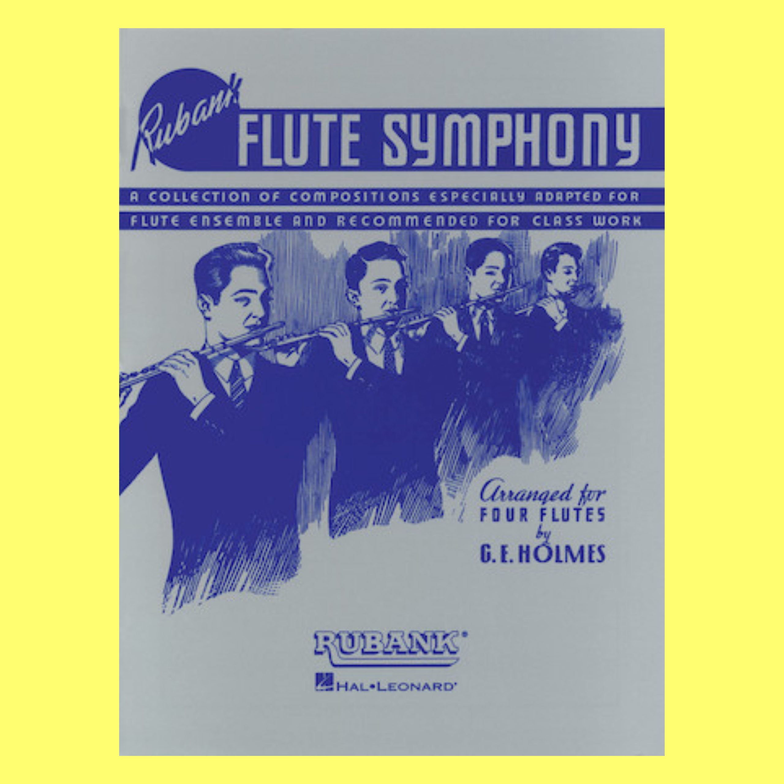 Rubank's Flute Symphony For 4 Flutes Book – Music2u.com.au