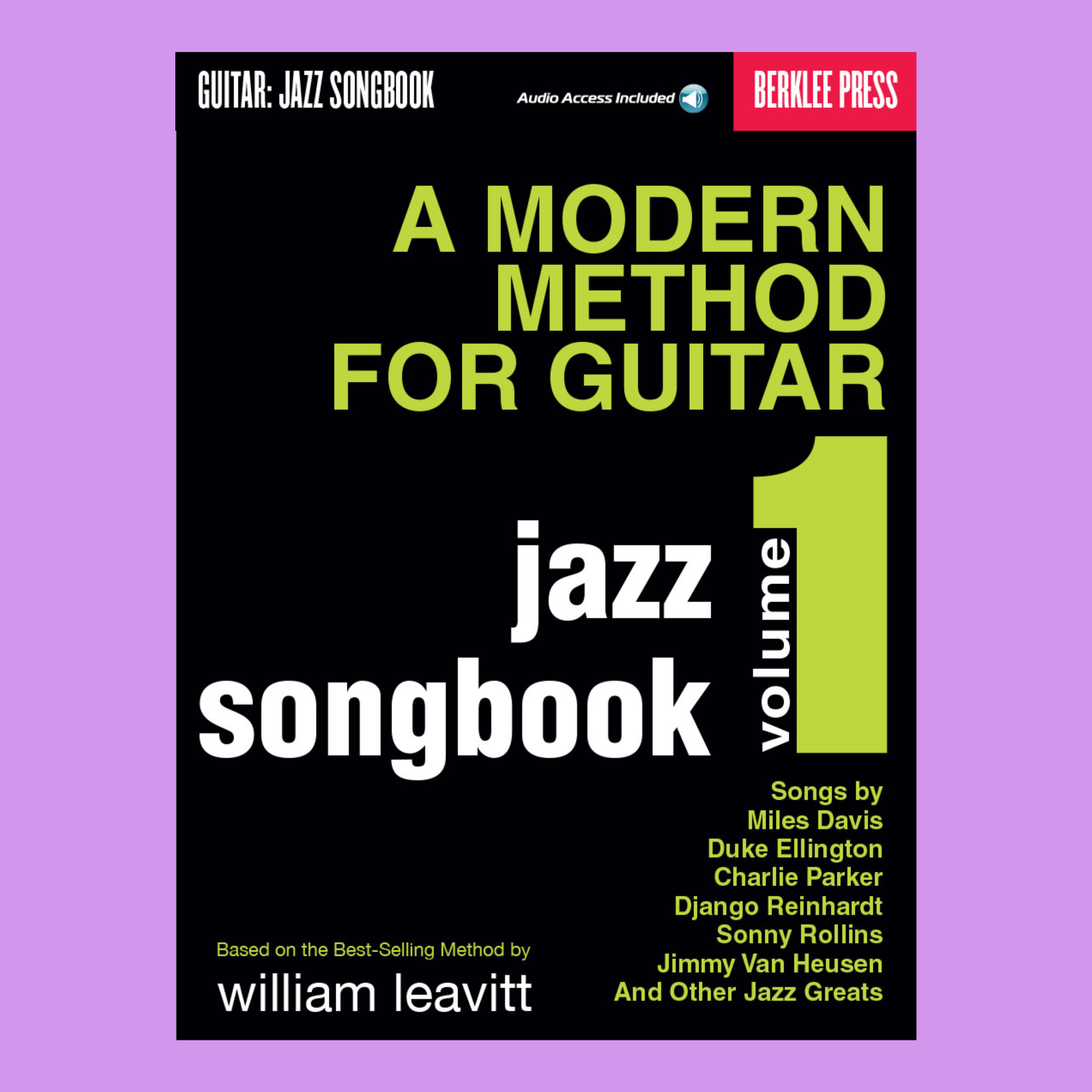 A Modern Method Guitar - Jazz Songbook Book/Online Audio – Music2u.com.au