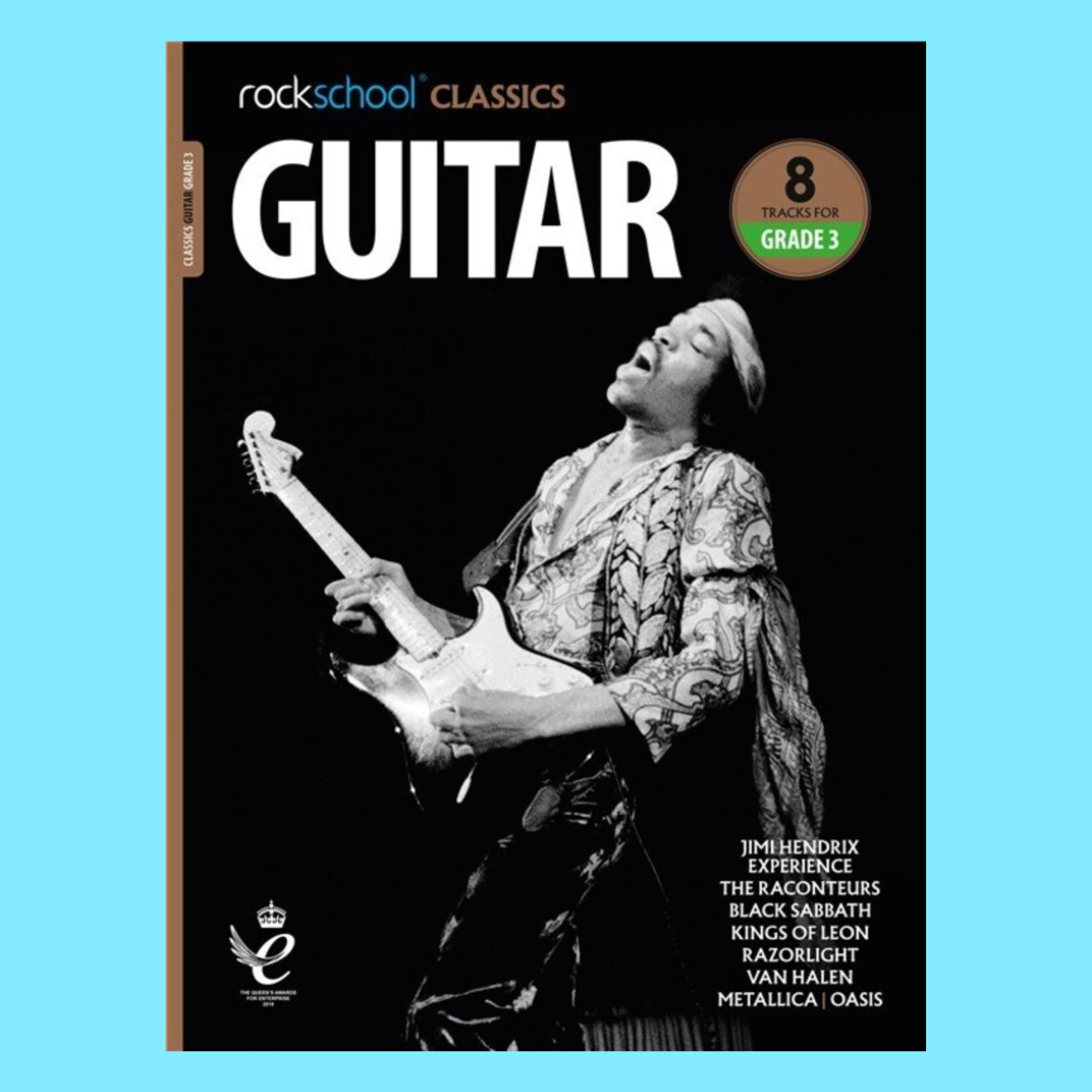 Rockschool Classics Guitar - Grade 3 Book/Online Audio – Music2u.com.au